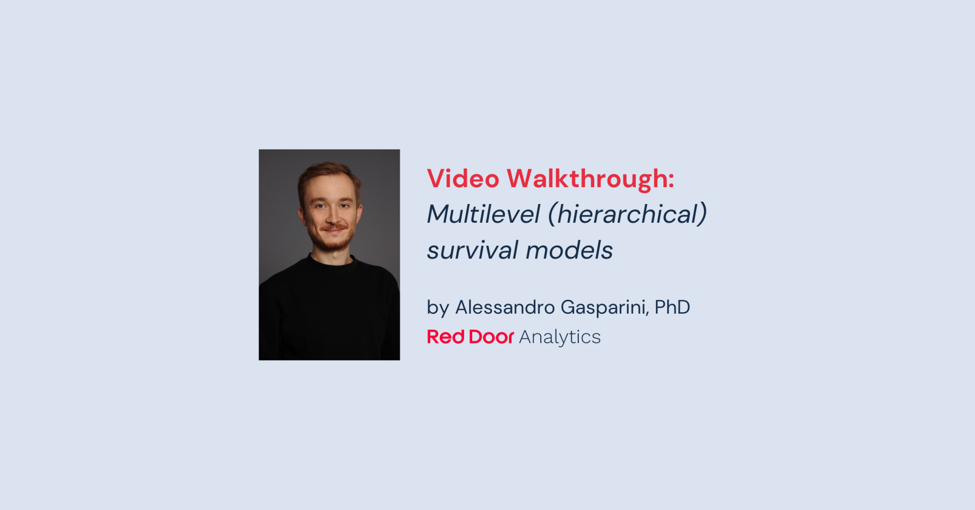 Multilevel Hierarchical Survival Models Estimation Prediction 7179