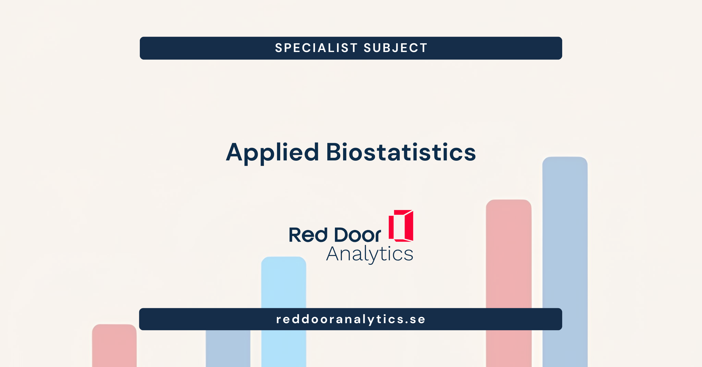 Applied Biostatistics - Red Door Analytics