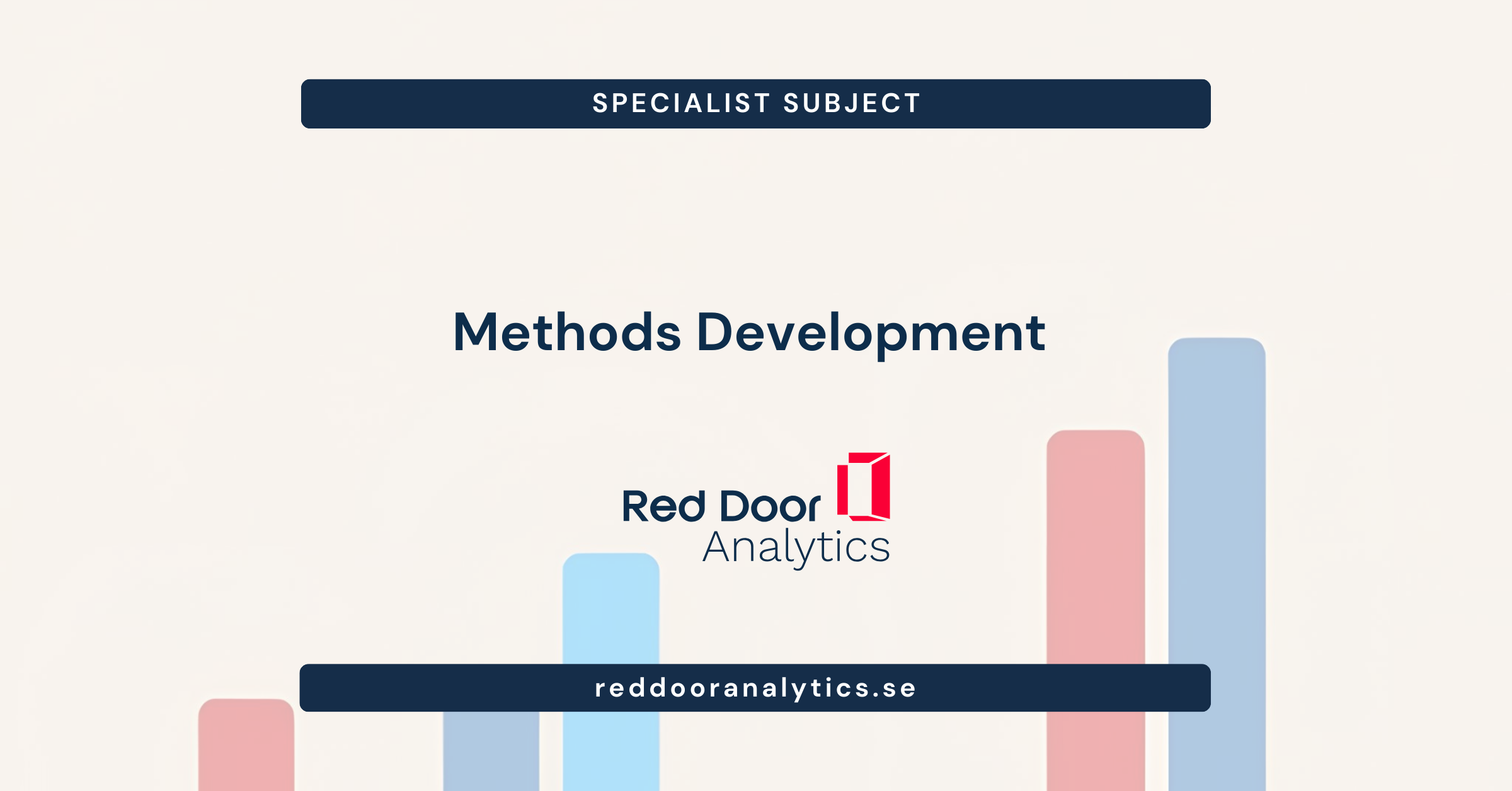 Methods Development - Red Door Analytics
