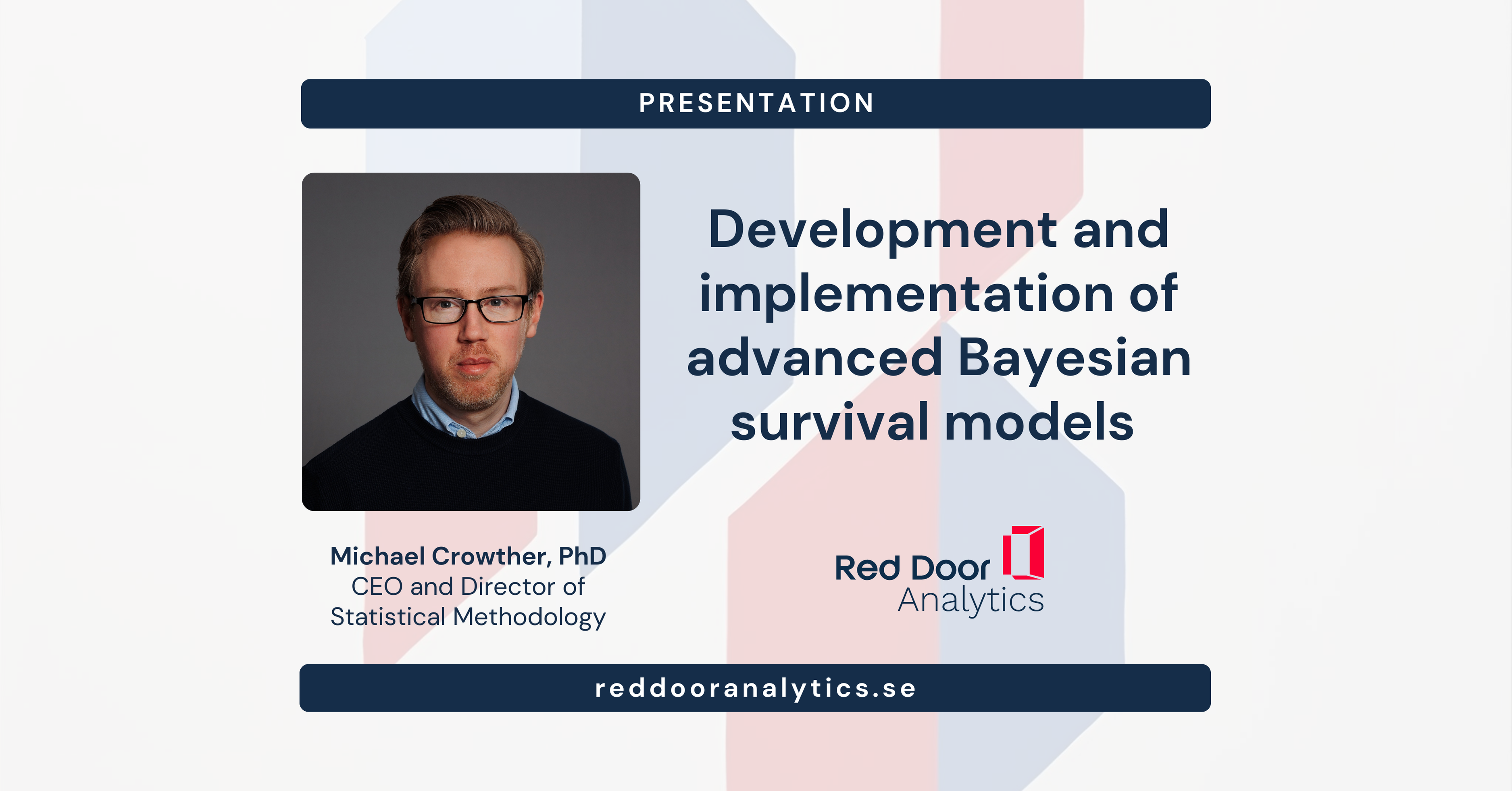 Join us at this year’s Biostatistics Networking Event at Karolinska Institutet - Red Door Analytics