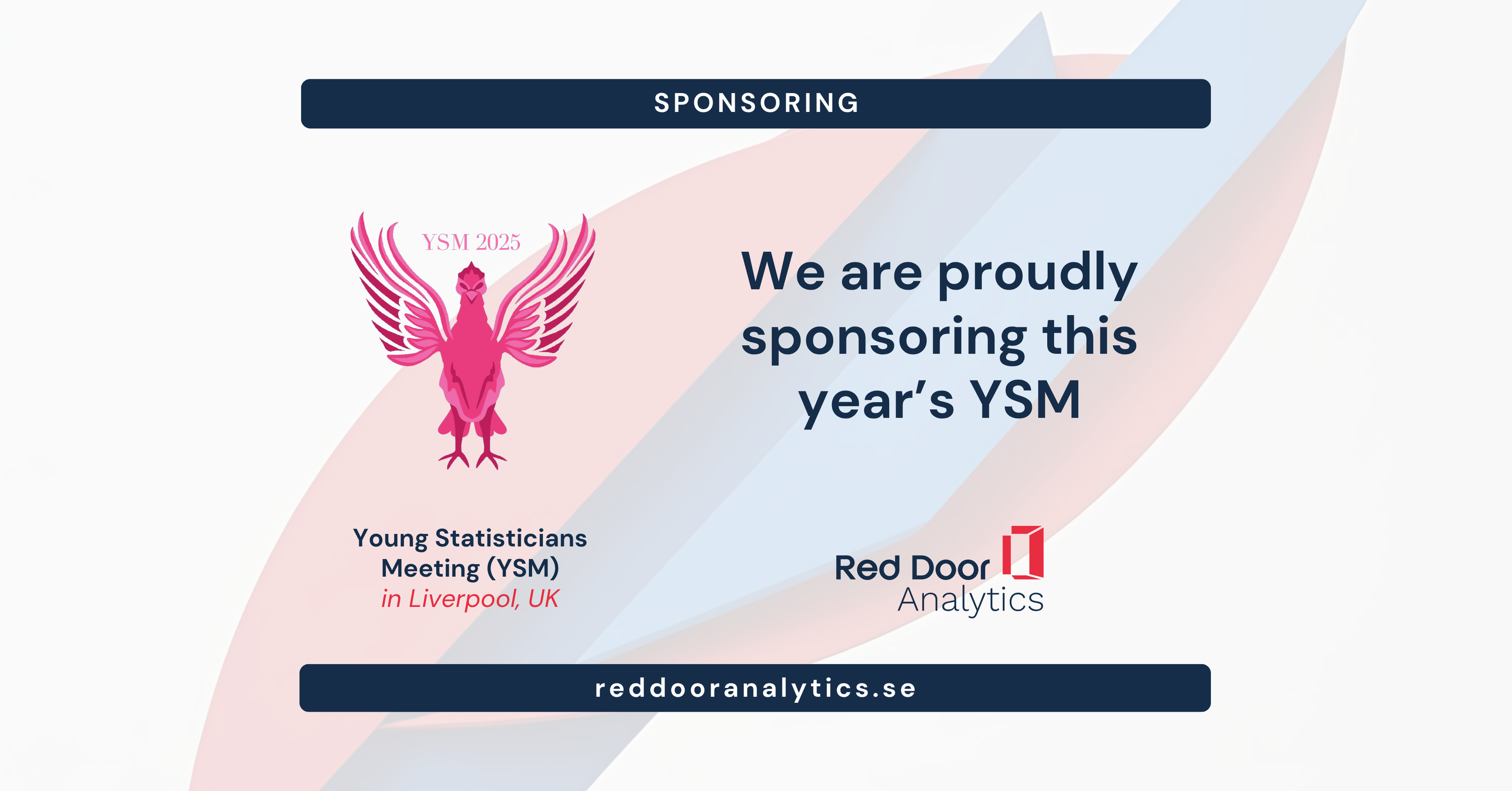 RDA Sponsors the Young Statisticians Meeting 2025 in Liverpool - Red Door Analytics